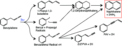 Photochemistry of Benzylallene: Ring-Closing Reactions to Form ...