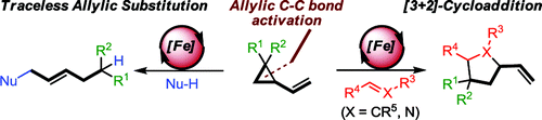 Fe-Catalyzed Allylic C–C-Bond Activation: Vinylcyclopropanes As ...