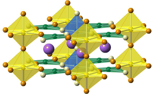 (Sr1–xBax)FeO2(0.4 ≤x≤ 1): A New Oxygen-Deficient Perovskite Structure ...
