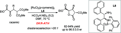 Dynamic Kinetic Resolution of α-Keto Esters via Asymmetric Transfer ...