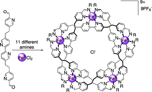Pentameric Circular Iron(II) Double Helicates and a Molecular Pentafoil ...