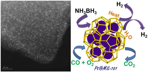 Immobilizing Highly Catalytically Active Pt Nanoparticles inside the ...