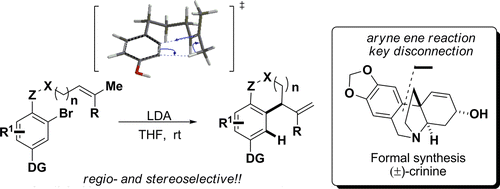 Development of an Intramolecular Aryne Ene Reaction and Application to ...