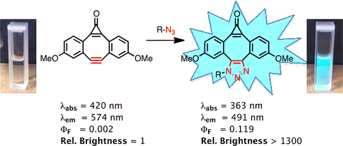 A Fluorogenic Probe for the Catalyst-Free Detection of Azide-Tagged ...