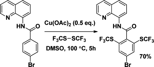 Copper-Promoted Sulfenylation of sp2C–H Bonds,Journal of the American ...