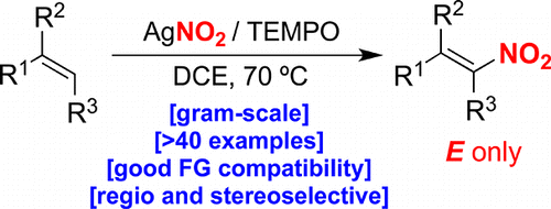Efficient and Stereoselective Nitration of Mono- and Disubstituted ...
