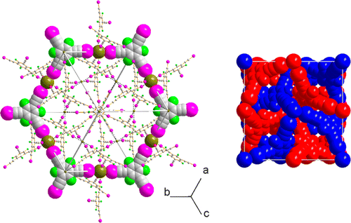 Expanded Halogen-Bonded Anion Organic Networks with Star-Shaped ...