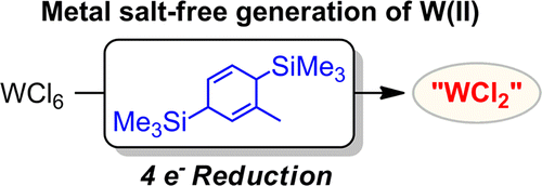 双(三甲基甲硅烷基)环己二烯无盐还原剂介导W(VI)和W(IV)氯化物配合物的多电子还原,Journal of the American ...
