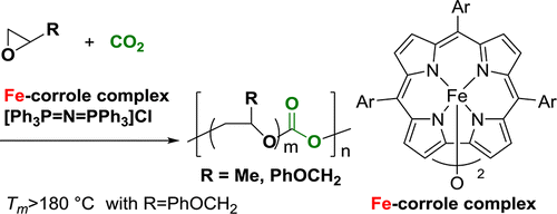 Copolymerization of Epoxides with Carbon Dioxide Catalyzed by Iron ...
