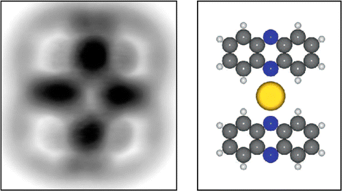 Formation and Characterization of a Molecule–Metal–Molecule Bridge in ...