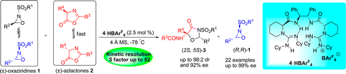 Organocatalytic Oxyamination of Azlactones: Kinetic Resolution of ...