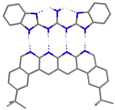 AAAA-DDDD Quadruple Hydrogen-Bond Arrays Featuring NH···N and CH···N ...