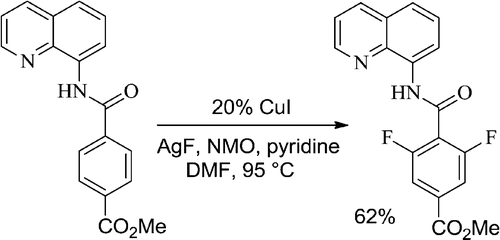Copper-Catalyzed, Directing Group-Assisted Fluorination of Arene and ...