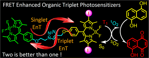 Intramolecular RET Enhanced Visible Light-Absorbing Bodipy Organic ...