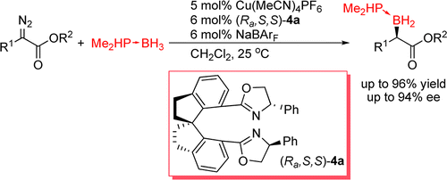 Copper-Catalyzed B–H Bond Insertion Reaction: A Highly Efficient and Enantioselective C–B Bond ...