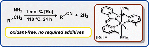 Oxidant-Free Conversion of Primary Amines to Nitriles,Journal of the ...