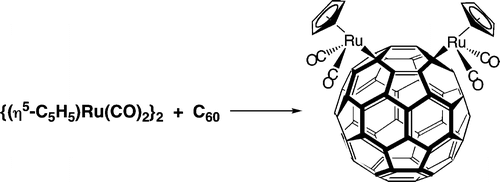 Preparation and Crystallographic Characterization of C60{η1-Ru(CO)2(η5 ...