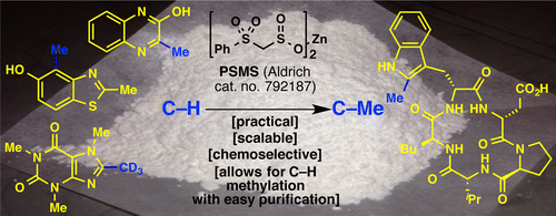 C–H Methylation of Heteroarenes Inspired by Radical SAM Methyl ...