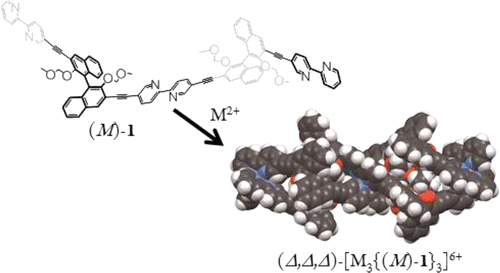 Enantiomerically Pure Trinuclear Helicates via Diastereoselective Self ...