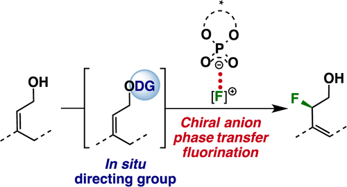 AnIn SituDirecting Group Strategy for Chiral Anion Phase-Transfer ...