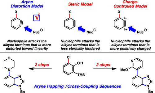 The Role of Aryne Distortions, Steric Effects, and Charges in ...