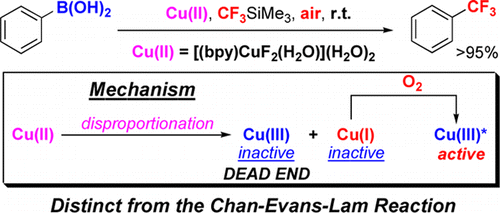 Distinct Mechanism of Oxidative Trifluoromethylation with a Well ...