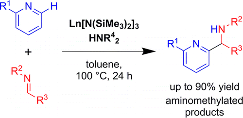 Aminomethylation Reaction ofortho-Pyridyl C–H Bonds Catalyzed by Group ...