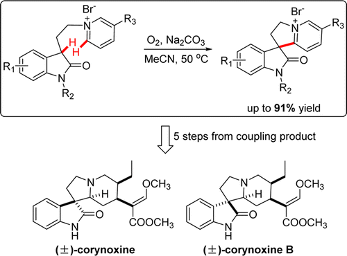 Construction of Tetracyclic 3-Spirooxindole through Cross ...
