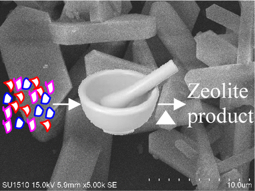 Solvent-Free Synthesis of Zeolites from Anhydrous Starting Raw Solids ...