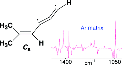 A Highly Delocalized Triplet Carbene, 5-Methylhexa-1,2,4-triene-1,3-diyl: Matrix IR ...