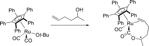 Unexpected Formation of a Cyclopentadienylruthenium Alkoxycarbonyl ...