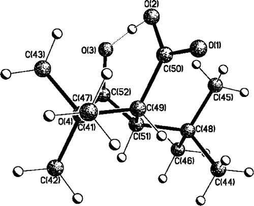 Asymmetry of the “Strongest” OHO Hydrogen Bond, in the Monoanion of (± ...