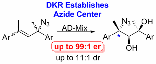 Dynamic Kinetic Resolution of Allylic Azides via Asymmetric ...