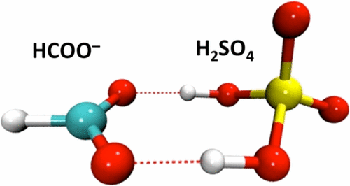 (HCOO–)(H2SO4) 阴离子簇的形成：违反气相酸度预测,Journal of the American Chemical ...