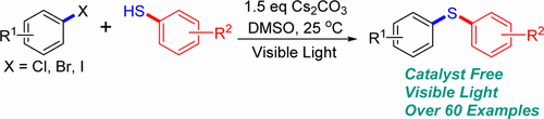 Visible Light-Promoted C-S Cross-Coupling via Intermolecular Charge ...