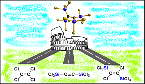 Exhaustively Trichlorosilylated C1 and C2 Building Blocks: Beyond the ...