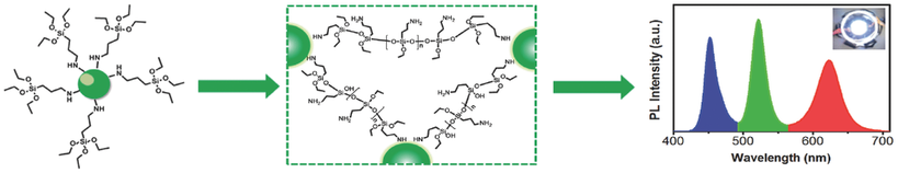 Efficient and Stable White LEDs with Silica‐Coated Inorganic Perovskite ...