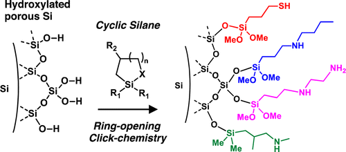 Facile Surface Modification of Hydroxylated Silicon Nanostructures Using Heterocyclic Silanes ...