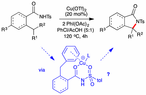 异吲哚啉酮通过铜催化的分子内苯甲酰C H磺酰胺化反应,The Journal of Organic Chemistry - X-MOL