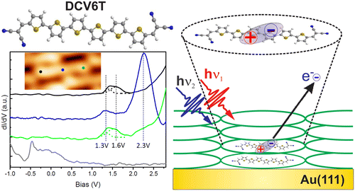 Electronic States and Exciton Dynamics in Dicyanovinyl-Sexithiophene on ...