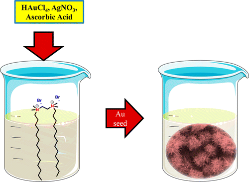 Synthesis of Multibranched Gold Nanoechinus Using a Gemini Cationic ...