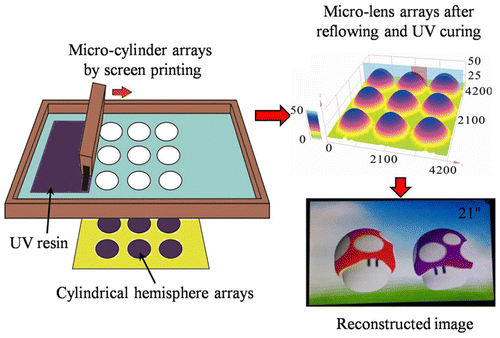 Fabrication of Large-Scale Microlens Arrays Based on Screen Printing ...