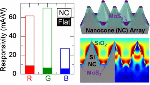 Broad-Band Photocurrent Enhancement in MoS2 Layers Directly Grown on ...
