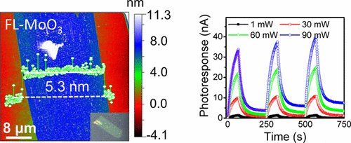 Growth of Large-Scale, Large-Size, Few-Layered α-MoO3 on SiO2 and Its ...