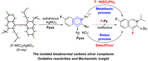 Abnormal Mesoionic Carbene Silver Complex: Synthesis, Reactivity, and ...