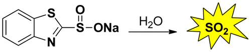 Benzothiazole Sulfinate: a Water-Soluble and Slow-Releasing Sulfur ...