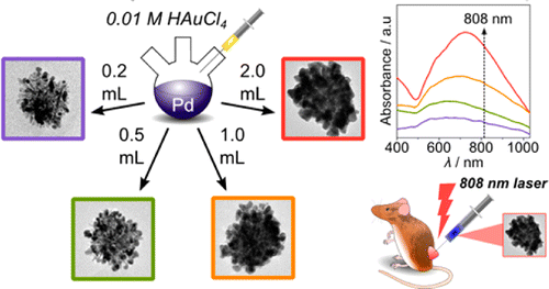 金在分支钯纳米结构上的光热癌症治疗,ACS Nano - X-MOL