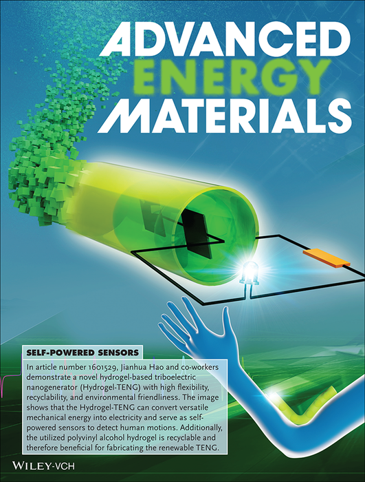 Self‐Powered Sensors: Environmentally Friendly Hydrogel‐Based ...