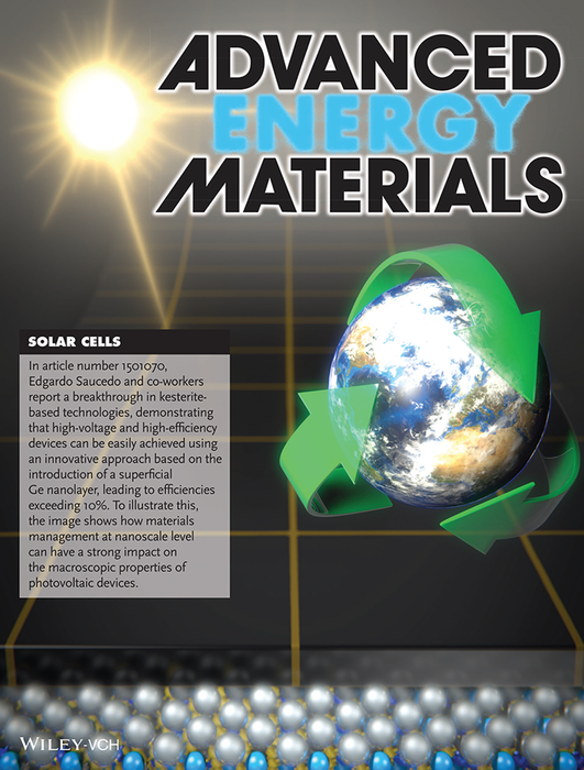Solar Cells: Large Efficiency Improvement in Cu2ZnSnSe4 Solar Cells by ...
