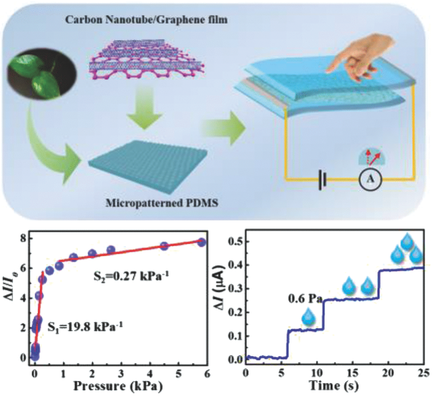 Flexible and Highly Sensitive Pressure Sensors Based on Bionic Hierarchical Structures,Advanced ...